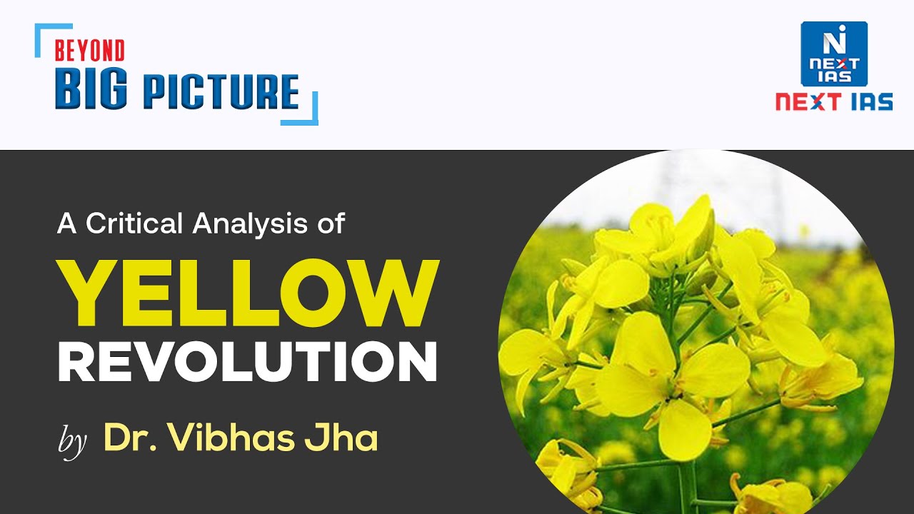 Yellow Revolution I Beyond Big Picture I Dr. Vibhas Jha I Indian ...
