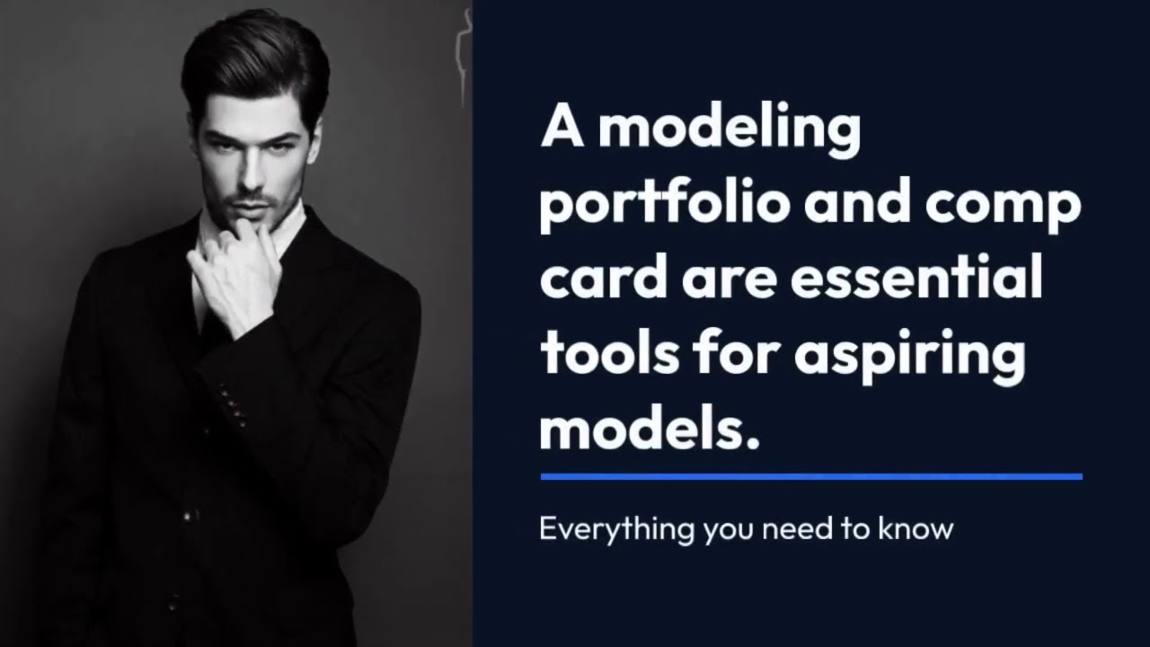 How to make modeling comp card | modeling comp card | portfolio tips ...