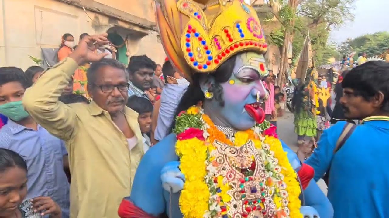 Kalika Dance Guntur February 2022 | Durga devi - YouTube