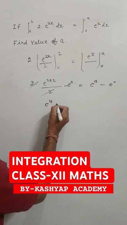 INTEGRATION CLASS-XII MATHS #intergration #ncrt #mathssolutions #shorttrick - YouTube