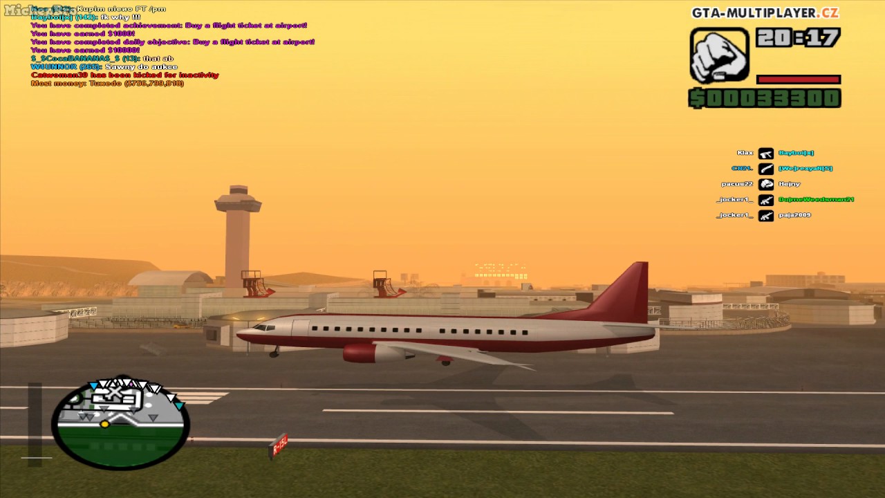 GTA SAMP - Daily Objective #1 (Buy a flight ticket at airport) - YouTube