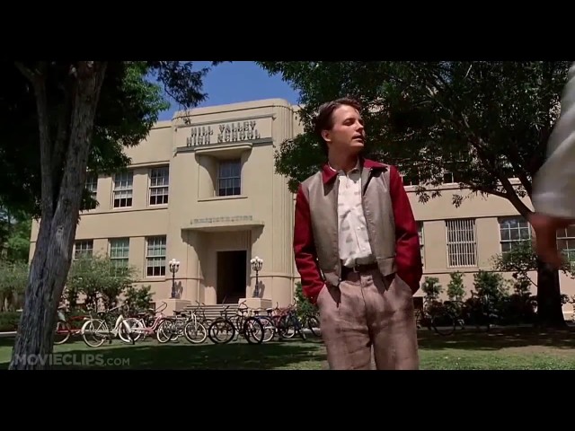 Back To The Future: Hill Valley High…: English ESL video lessons