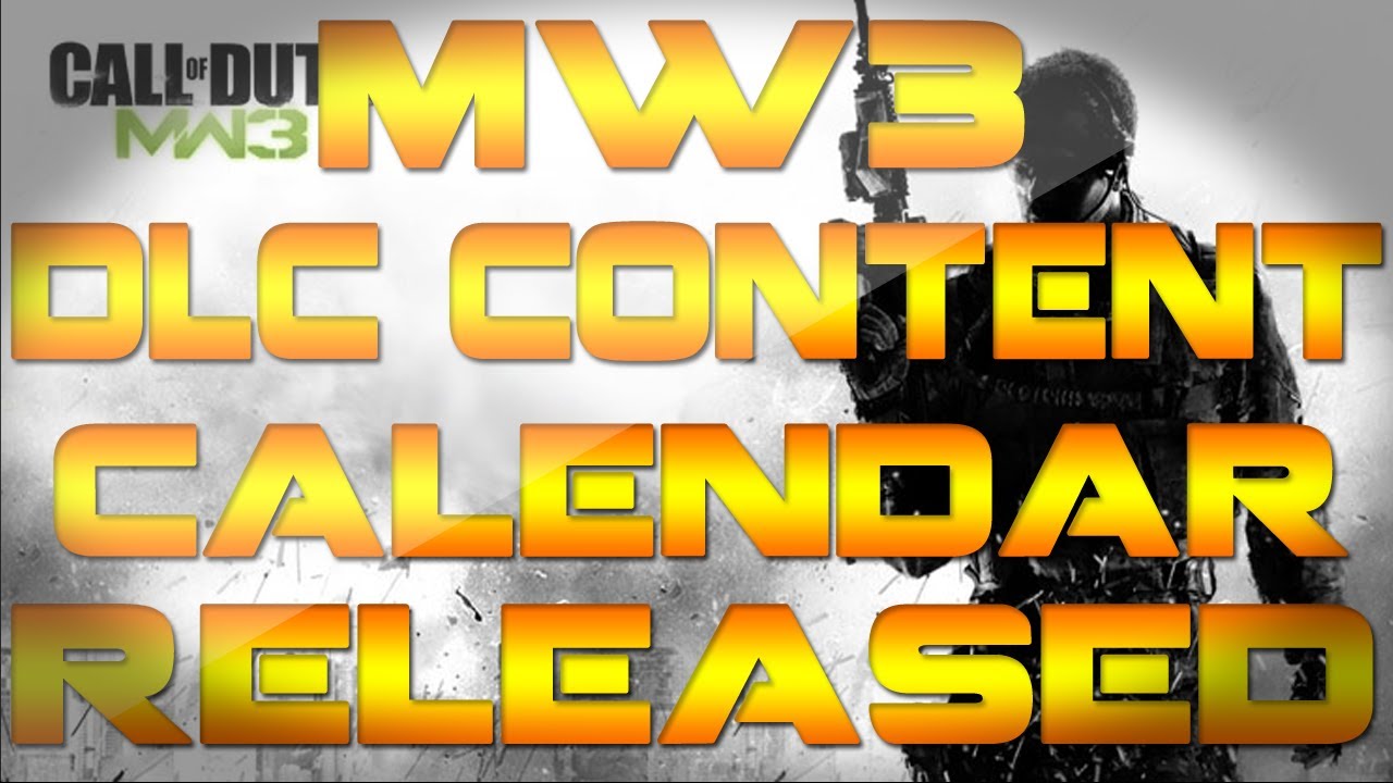 MW3: "DLC Content Calendar Released" (Maps, Gamemodes, Missions) Elite ...