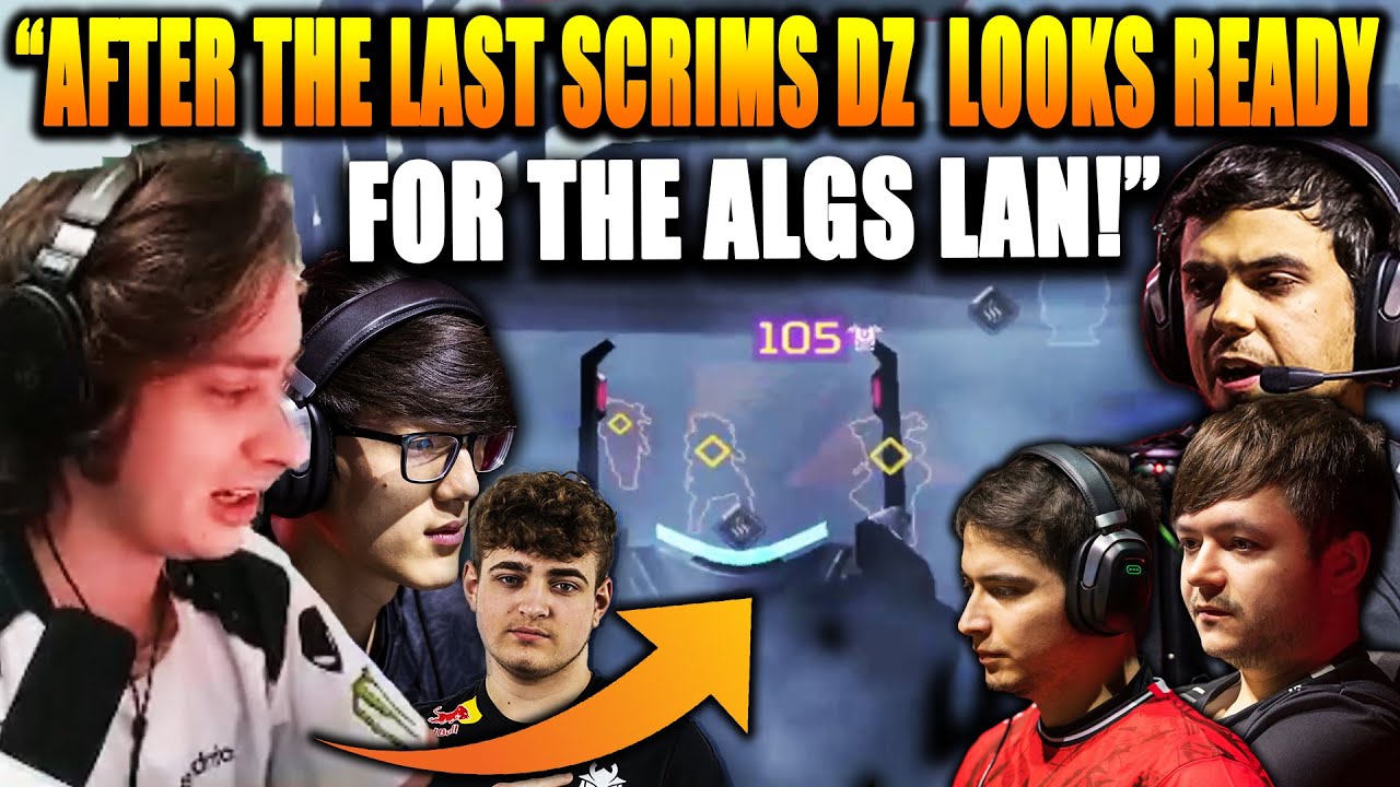 how DZ Zer0 & the boys COOKING Everyone in the last day of ALGS Scrims ...
