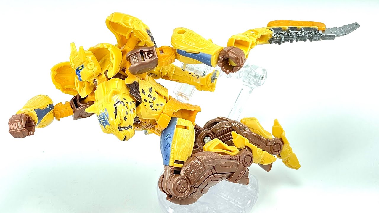 Transformers Rise of the Beasts Jungle Mission Cheetor Chefatron Review ...