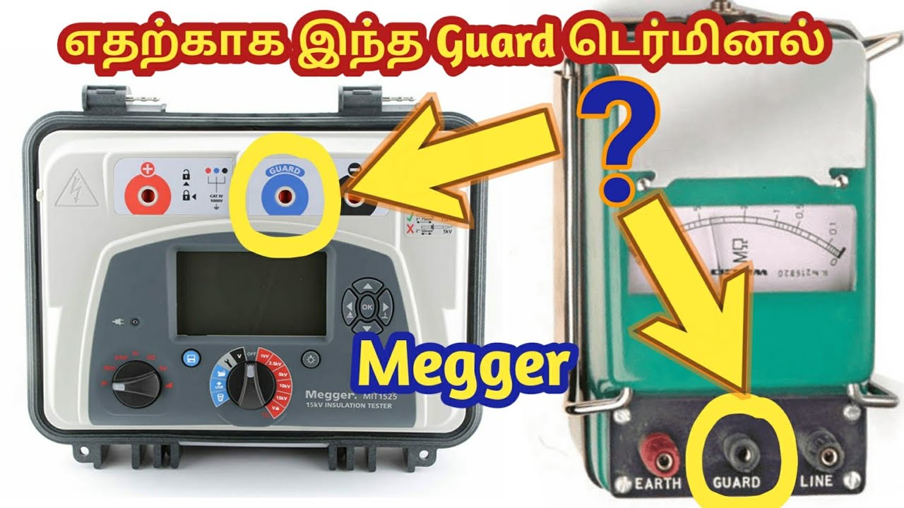 Why Guard Terminal using in the Megger - YouTube