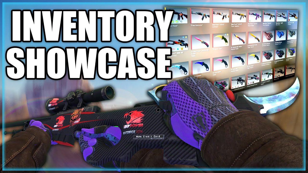 My GOD TIER CS:GO INVENTORY! (Blue Gems, Katos & Every Skin) - YouTube