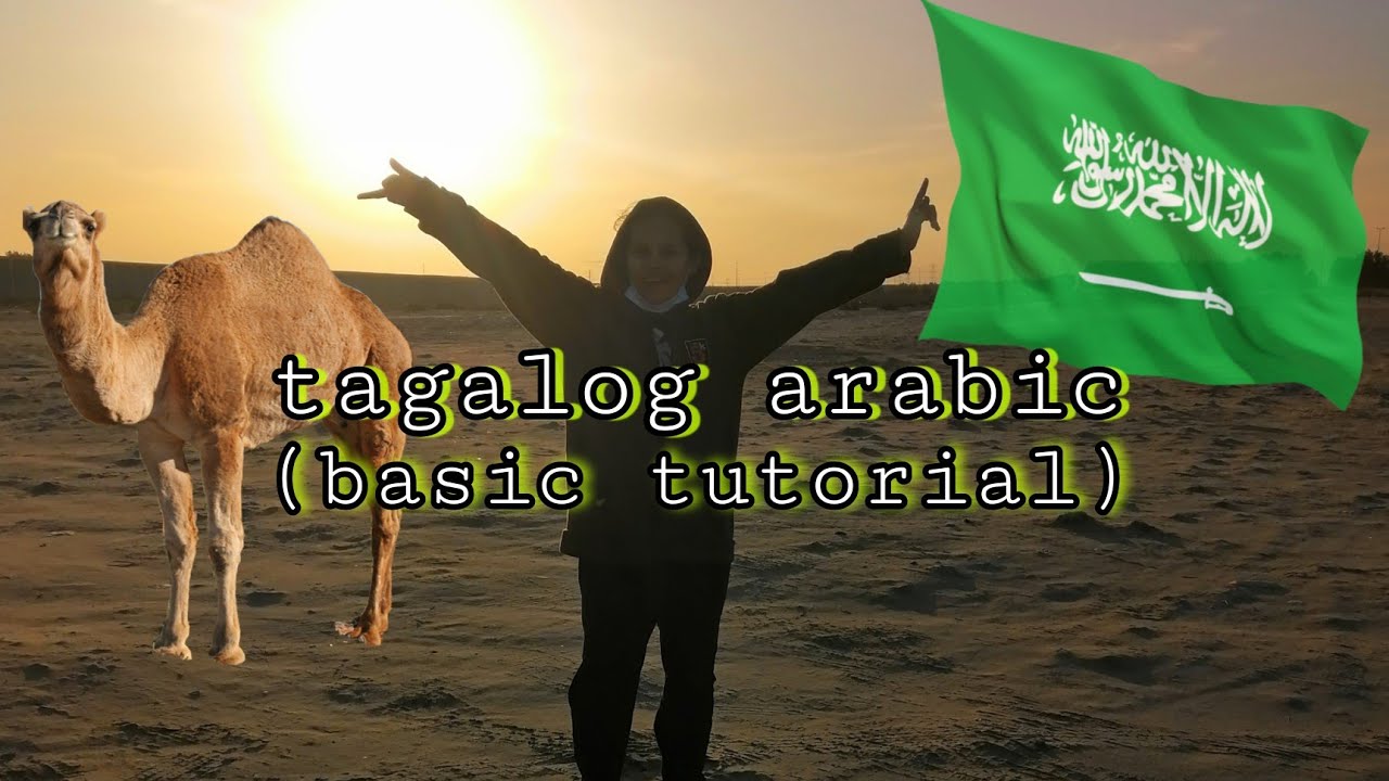 tagalog arabic translation /common words / ofw 🇸🇦 - YouTube