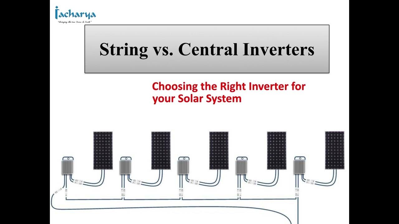 Chapter 5 – String Vs Central Inverters - Learning Objectives - YouTube