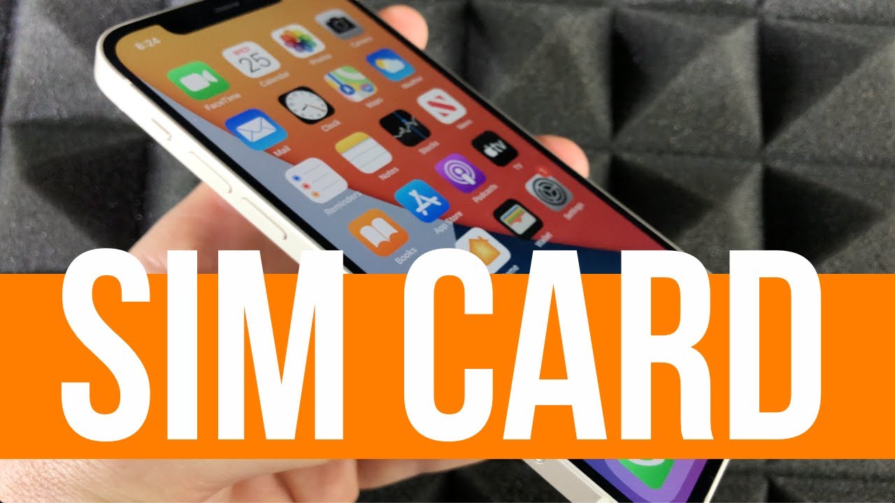 iPhone 12 SIM Card - YouTube