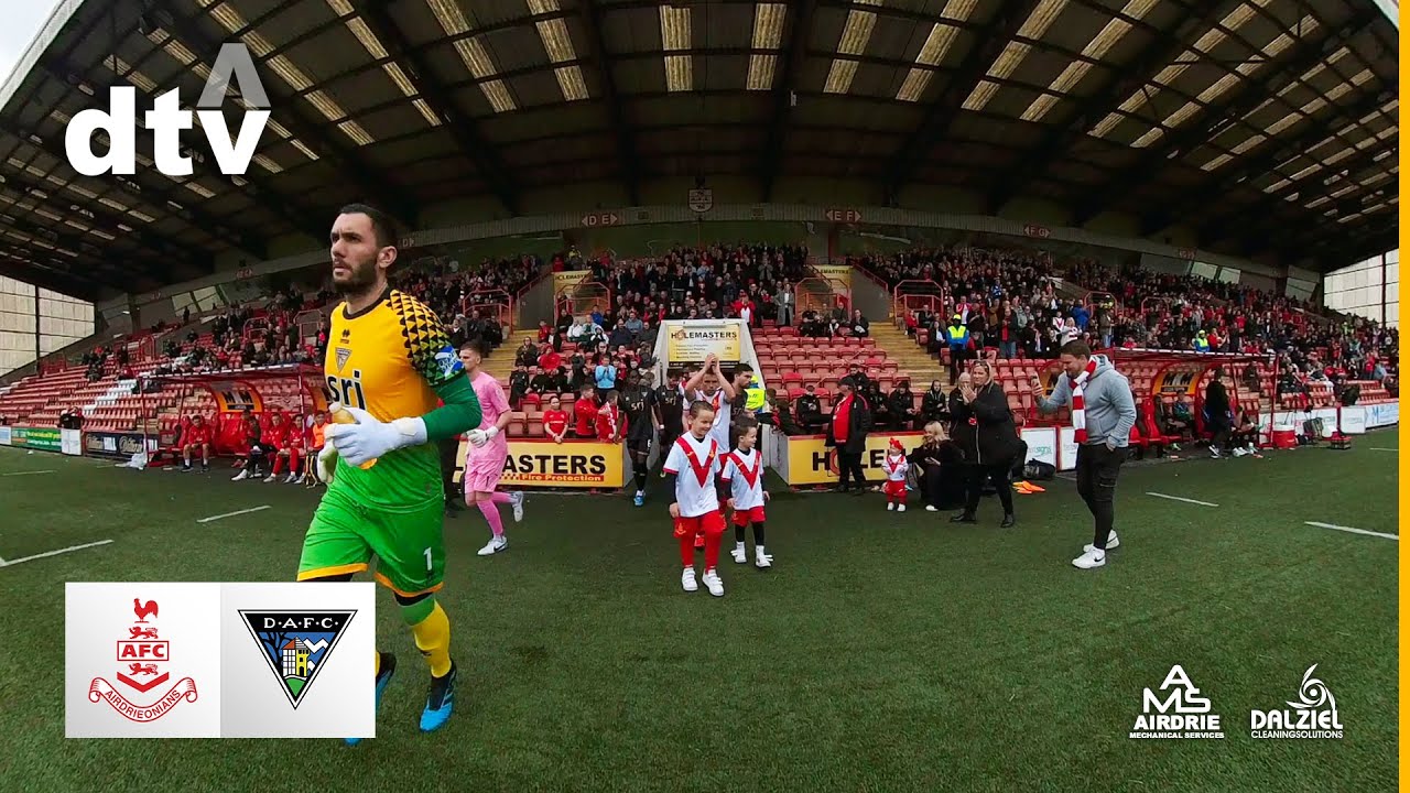 Airdrieonians vs Dunfermline Athletic 360 - YouTube