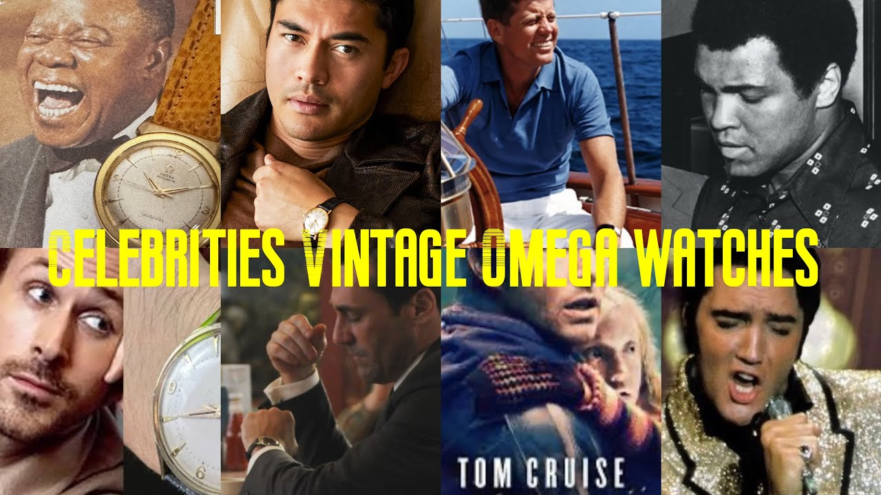 Celebrities Vintage Omega Watches - Ryan Gosling, Muhammad Ali, Louis ...