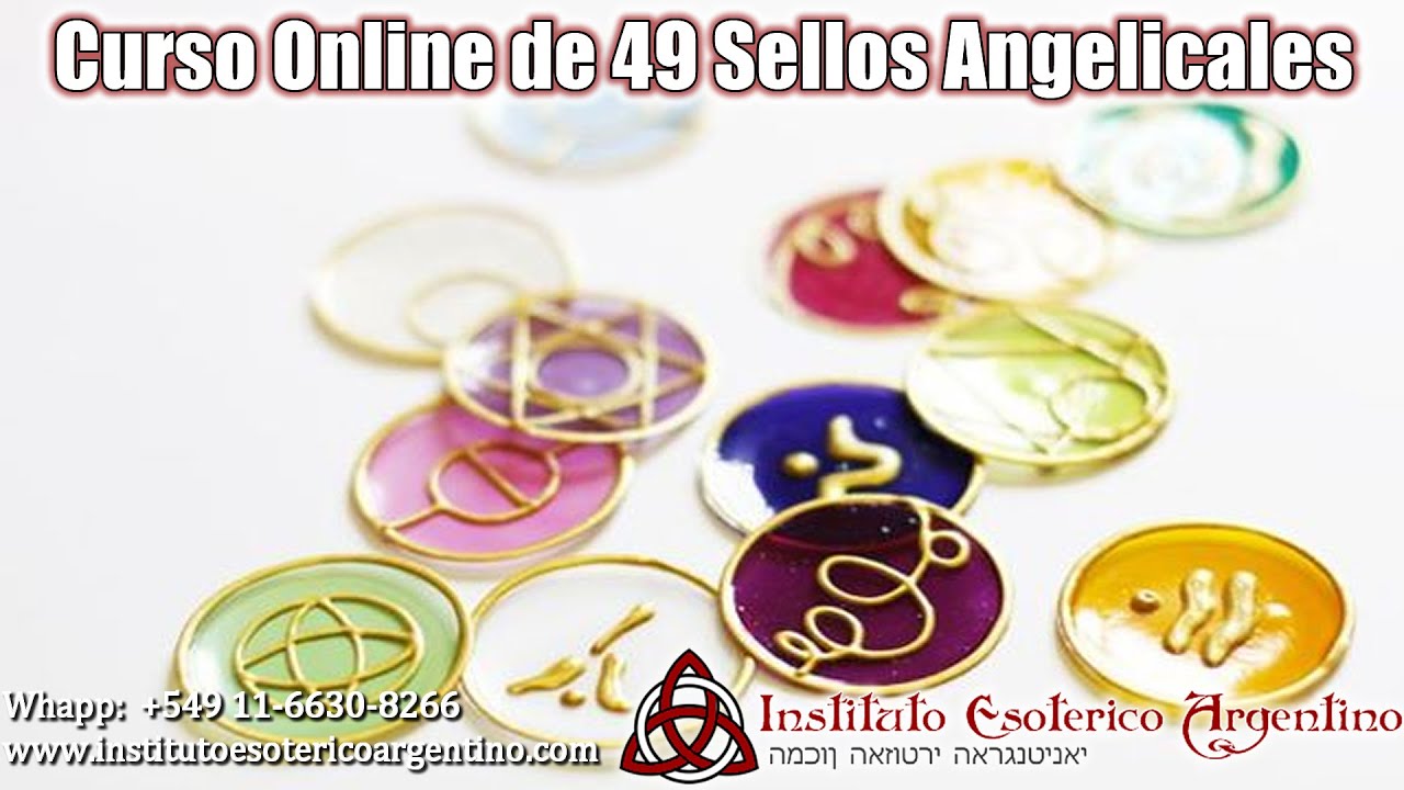 Curso Online de 49 Sellos Angelicales - YouTube
