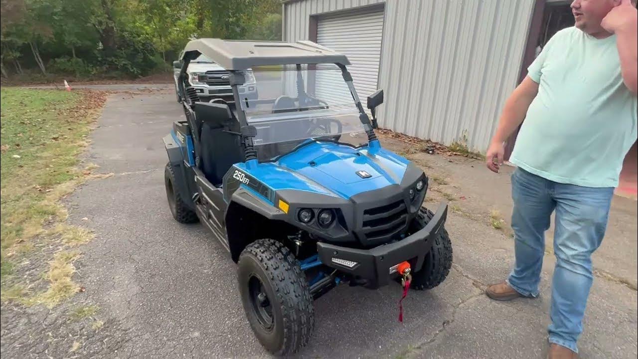 Hisun 250 Strike Youth SXS First Impressions - YouTube