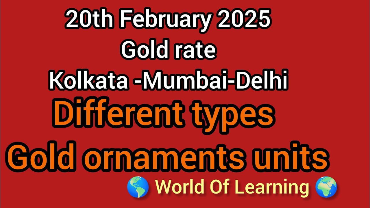 Todays approximate Gold rate Kolkata Mumbai Delhi some gold units and ...