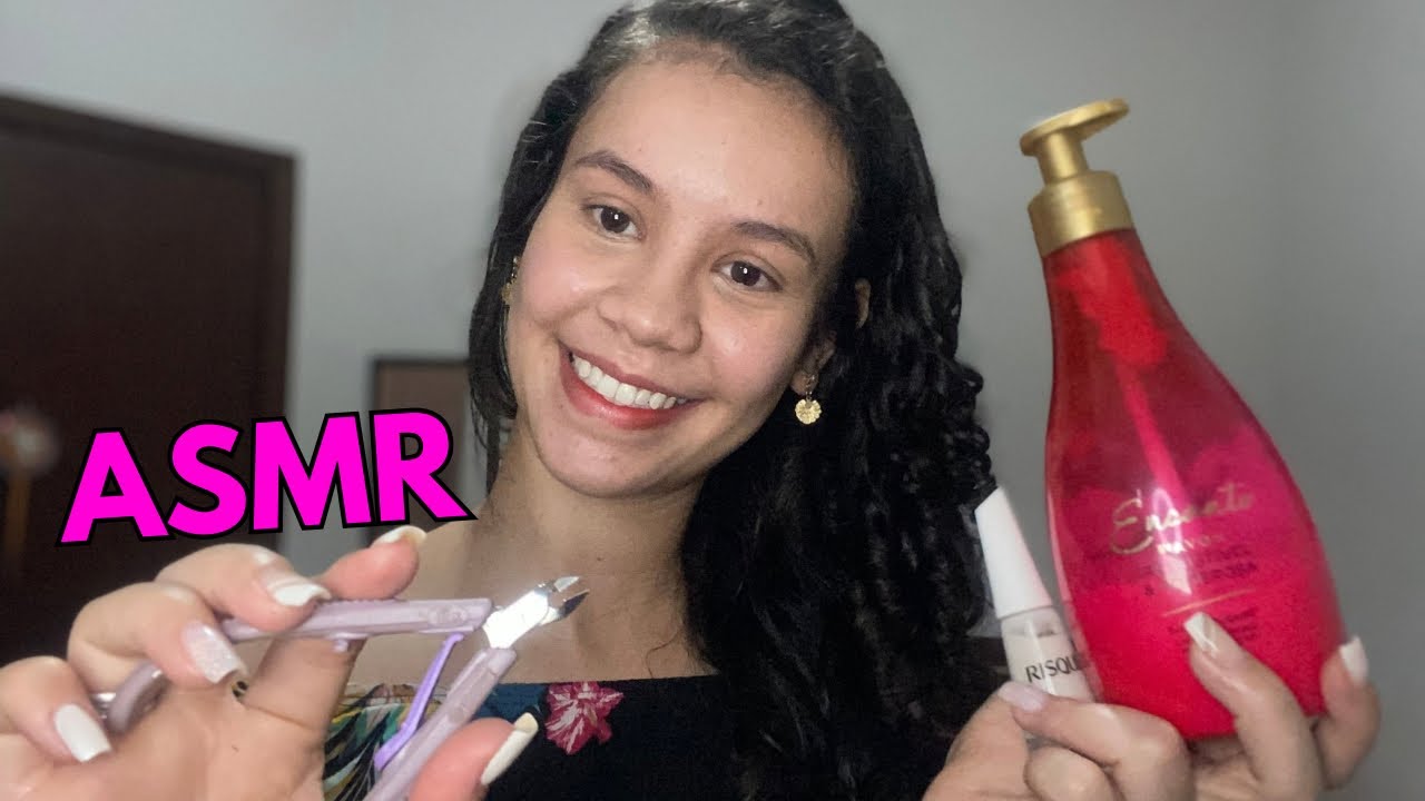 ASMR CASEIRO PEDICURE E MASSAGEM NOS PÉS - YouTube