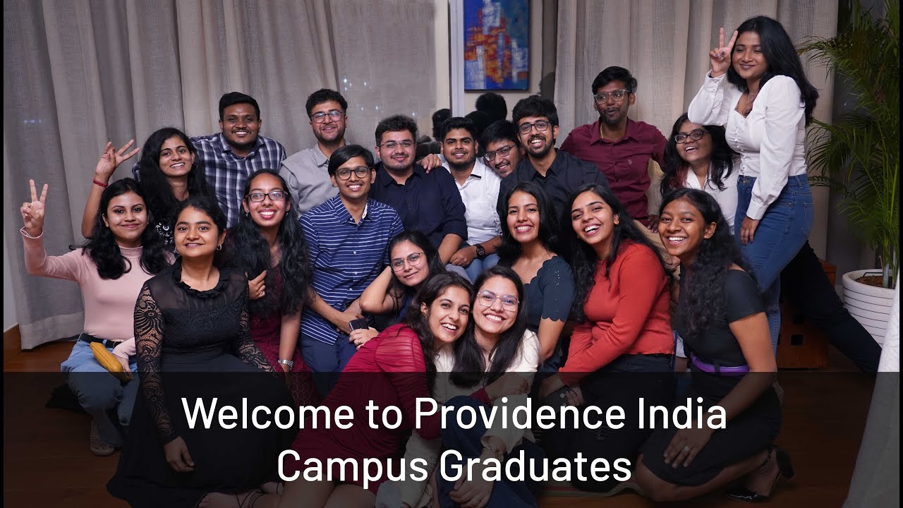 Here's how Providence India welcomes campus graduates - YouTube