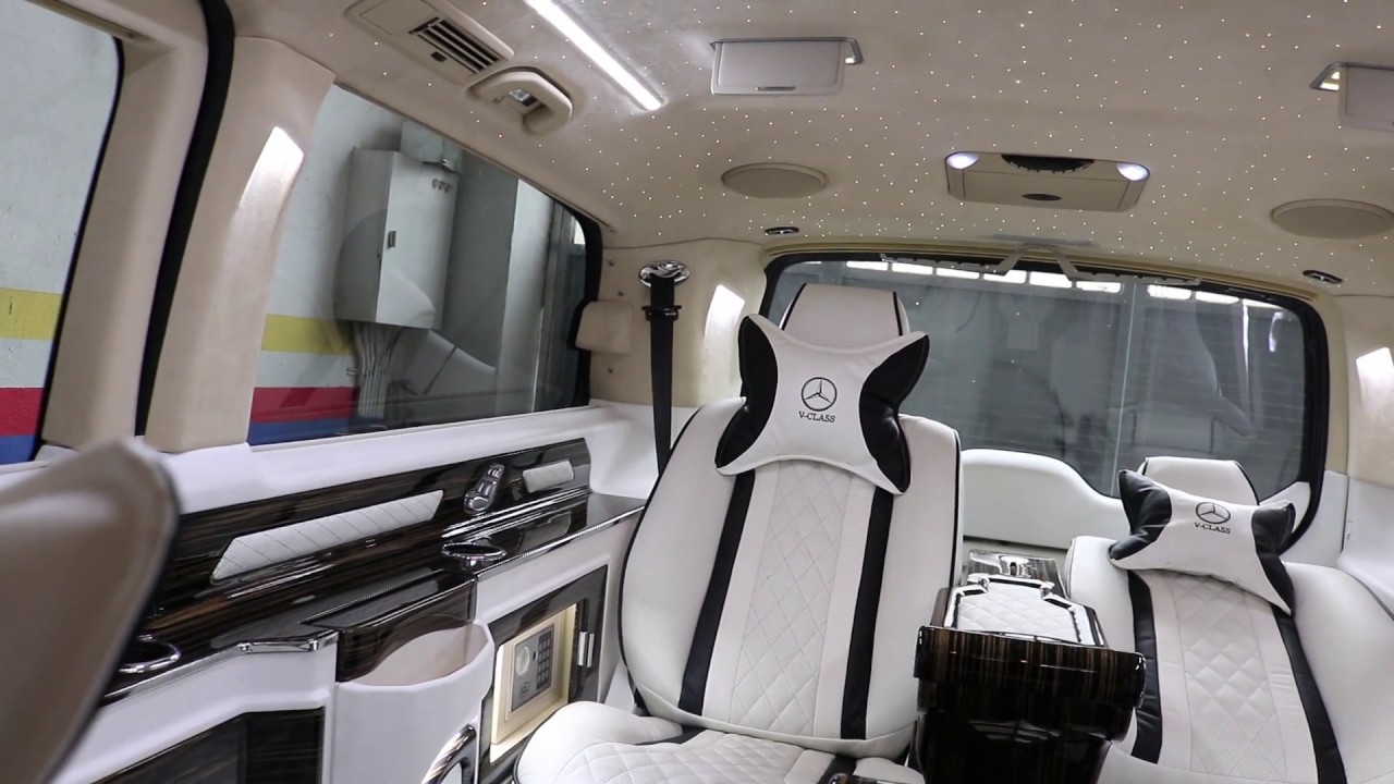 Mercedes V Class VIP Full Interior Luxury - YouTube