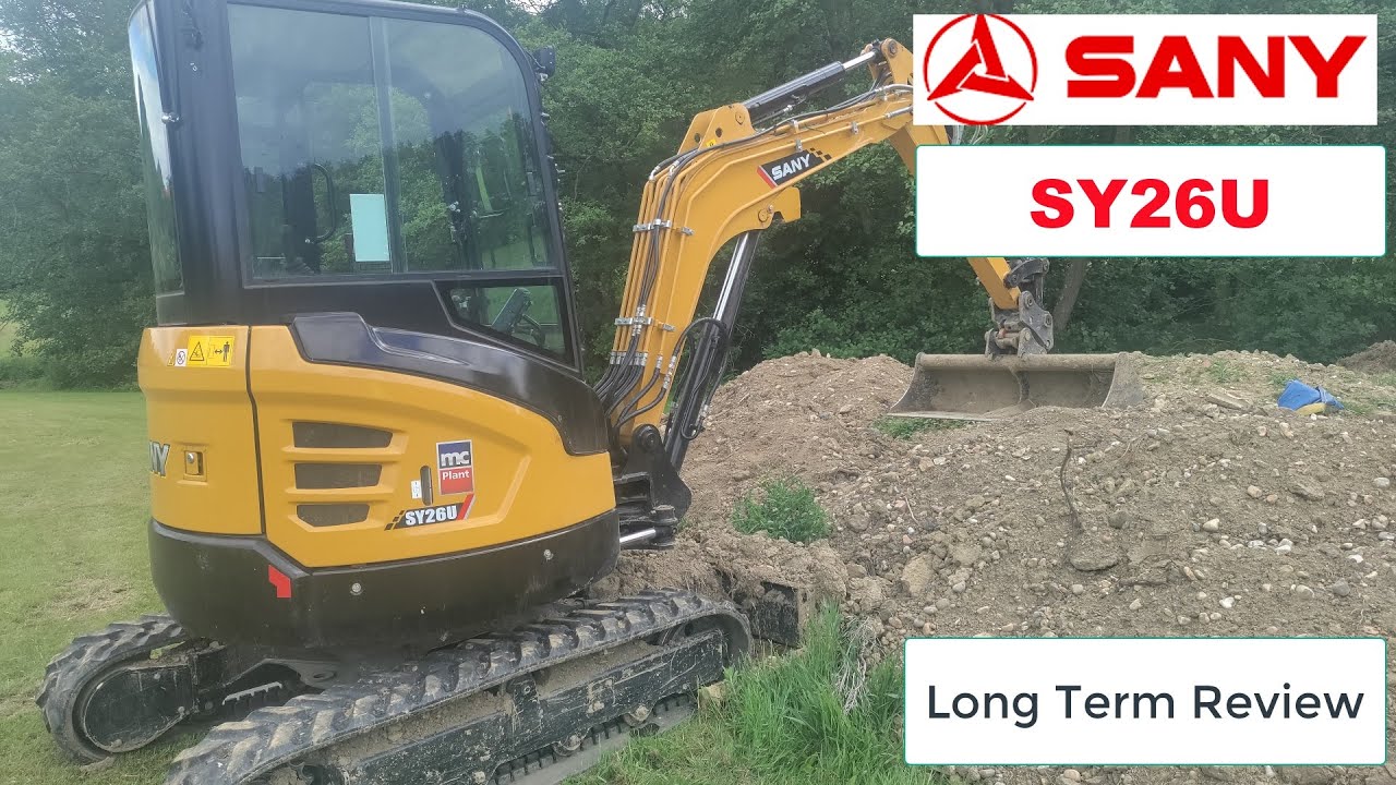 Sany-Sy26u 3 Ton Digger Long term Review - YouTube