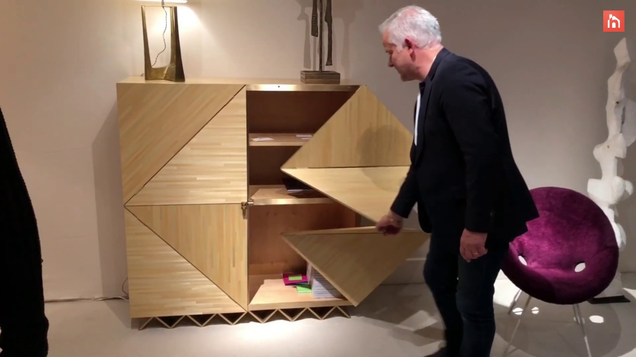You Won’t Believe the Mind-Blowing Doors on this Luxury Cabinet - YouTube
