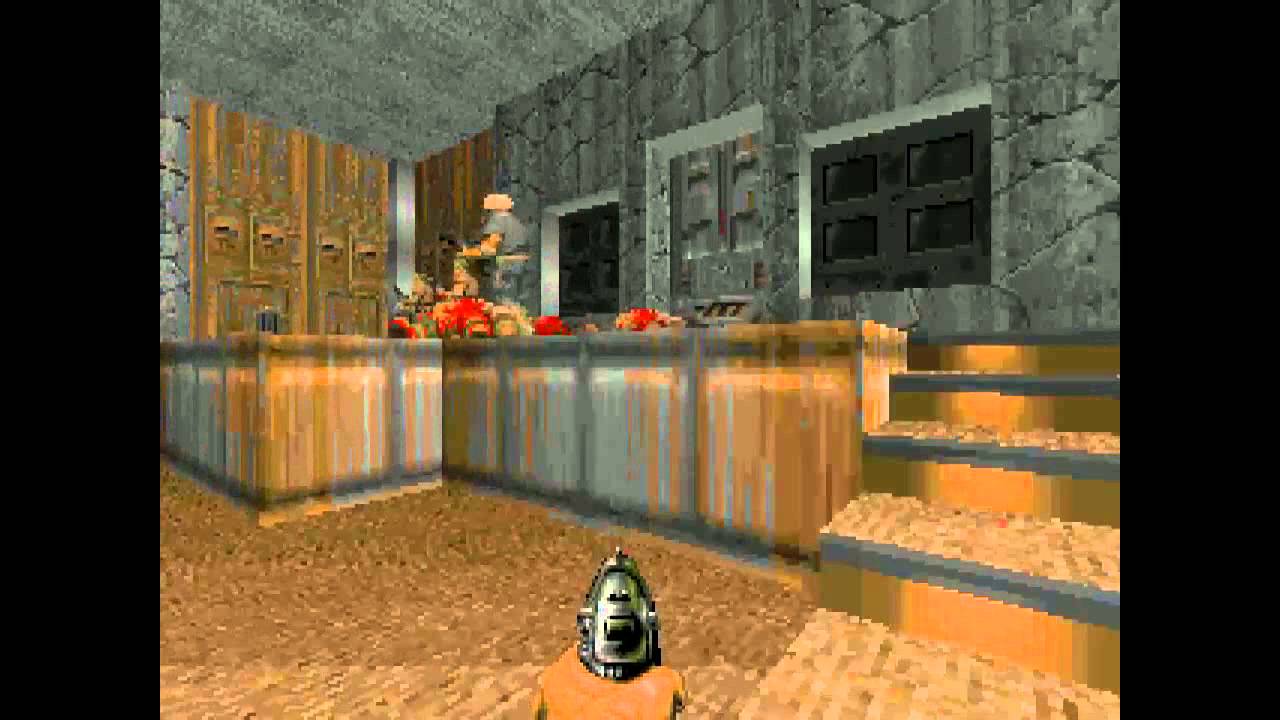 Doom II Multiplayer Level 1 - Nightmare - YouTube