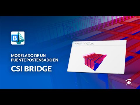 Modelado de un puente postensado con CSI Bridge - YouTube
