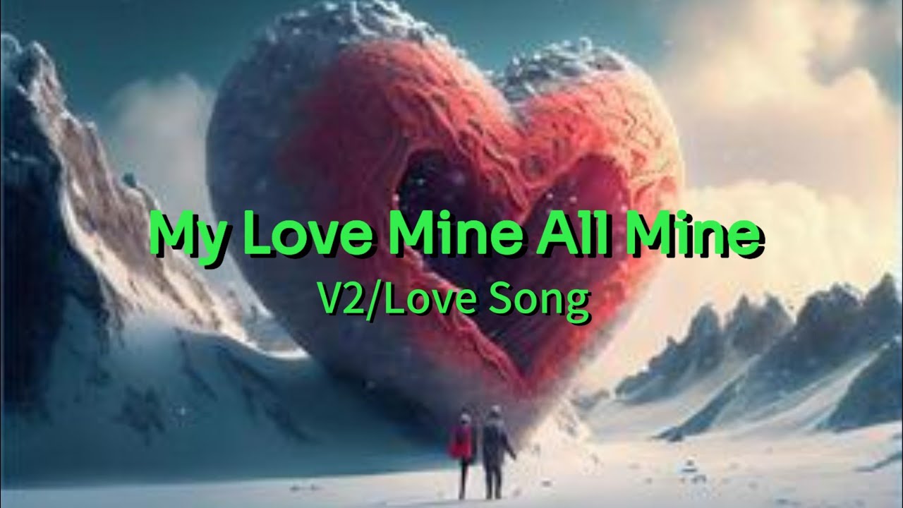 "My Love Mine All Mine" V2/Love song lyrics - YouTube