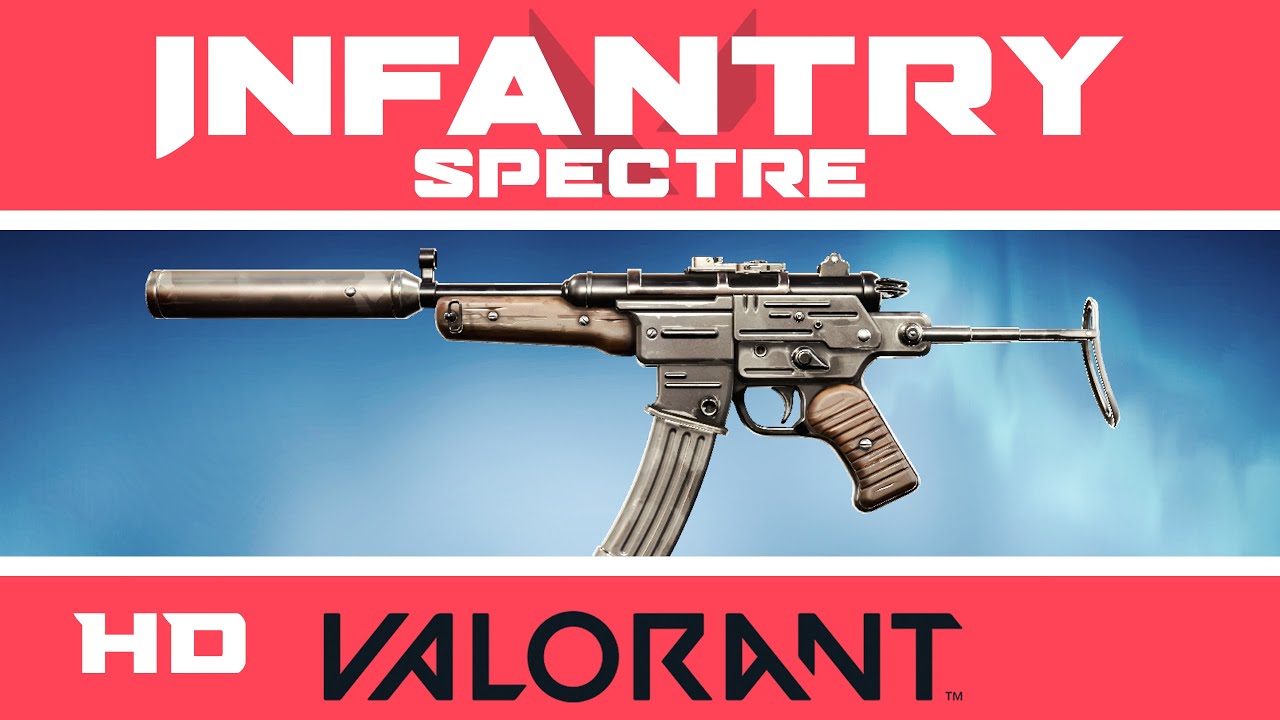 INFANTRY SPECTRE VALORANT SKIN | New Skins In-Game Showcase - YouTube