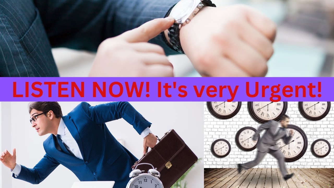 Warning! the world is running Out of Time! - YouTube