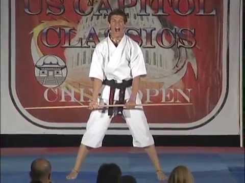 Cole Eckert Bo Staff Kata at 2010 U S Capitol Classics Karate ...
