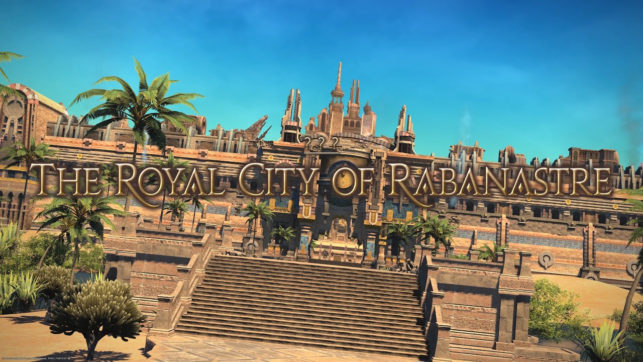 Final Fantasy 14 (XIV) - SB 24 Man Raid: The Royal City of Rabanastre ...