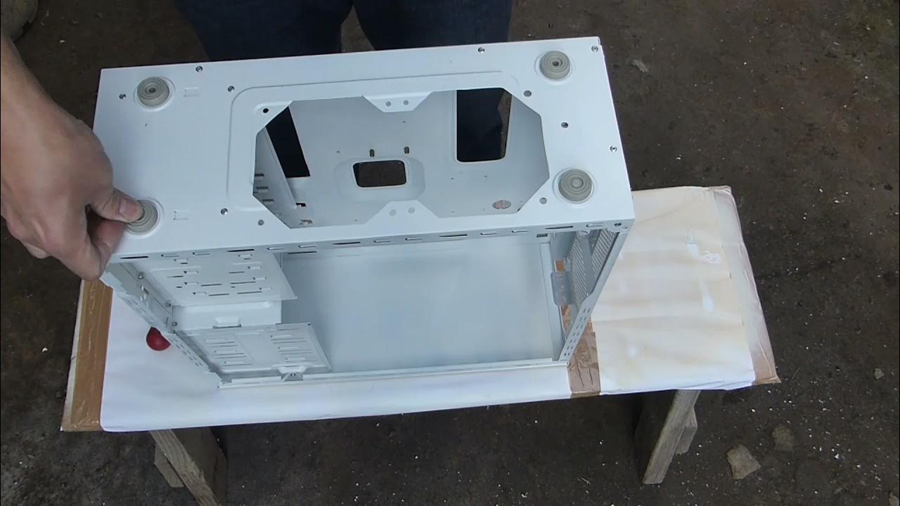 PC CASEMOD - OLD CASE REFRESH - A COUPLE OF SETBACKS BUT COMPLETE - YouTube