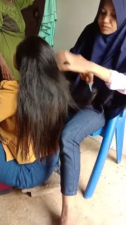 Hair Cracking Cari Kutu - YouTube