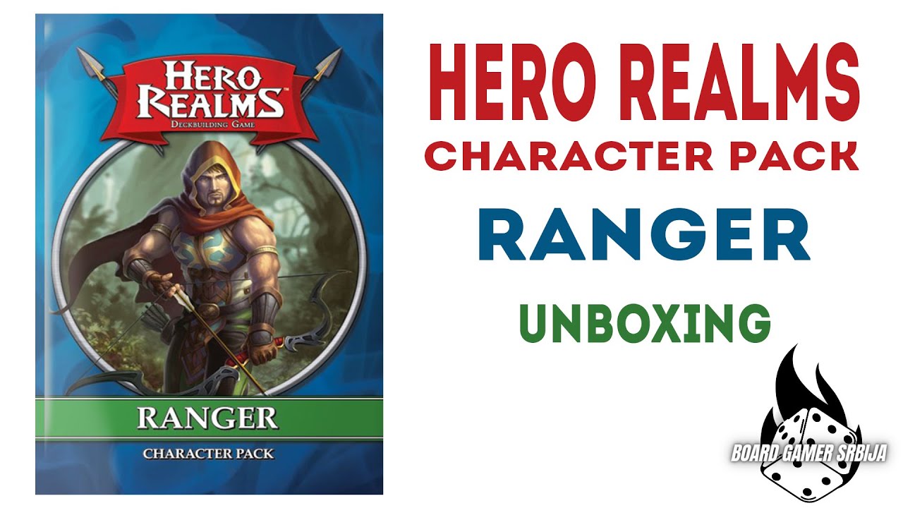 Hero Realms: Character Pack – Ranger Unboxing (proširenje za Hero ...