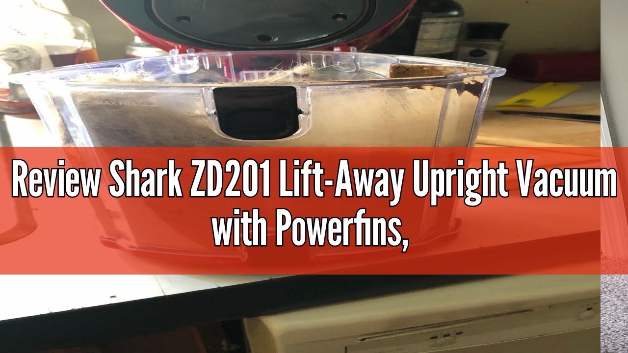 Review Shark ZD201 Lift-Away Upright Vacuum with Powerfins, Self ...