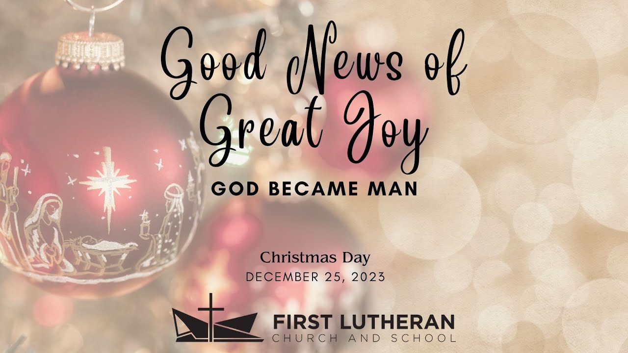 Christmas Day Service for December 25th, 2023 @ 9:00AM - YouTube