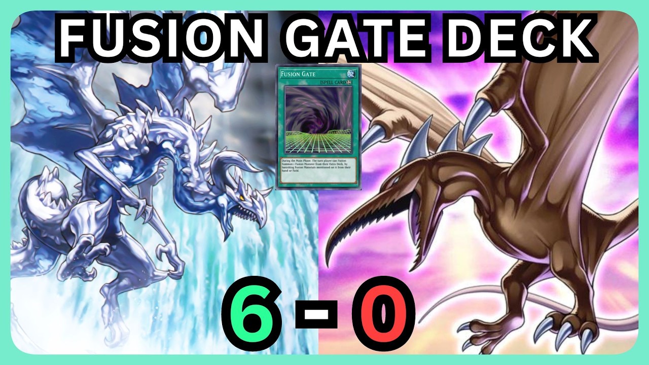 MOST FUN DECK THAT ACTUALLY USES FUSION GATE | Yu-Gi-Oh! Master Duel ...