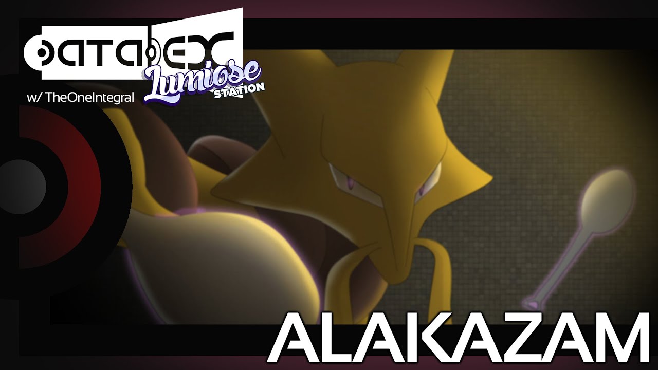 The Pokémon DataDex w/ TheOneIntegral - Ep 59 "Alakazam" - YouTube
