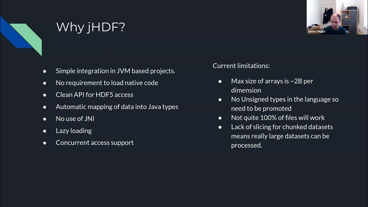 jHDF - A pure Java HDF5 implementation - YouTube