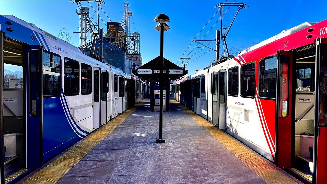UTA TRAX BLUE LINE NORTH BOUND FPV - YouTube