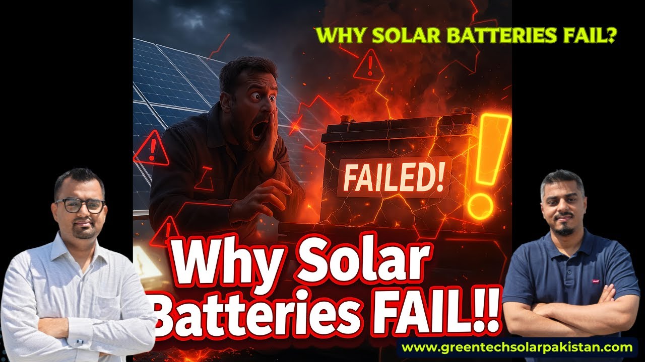 Why Solar Batteries Fail? - YouTube