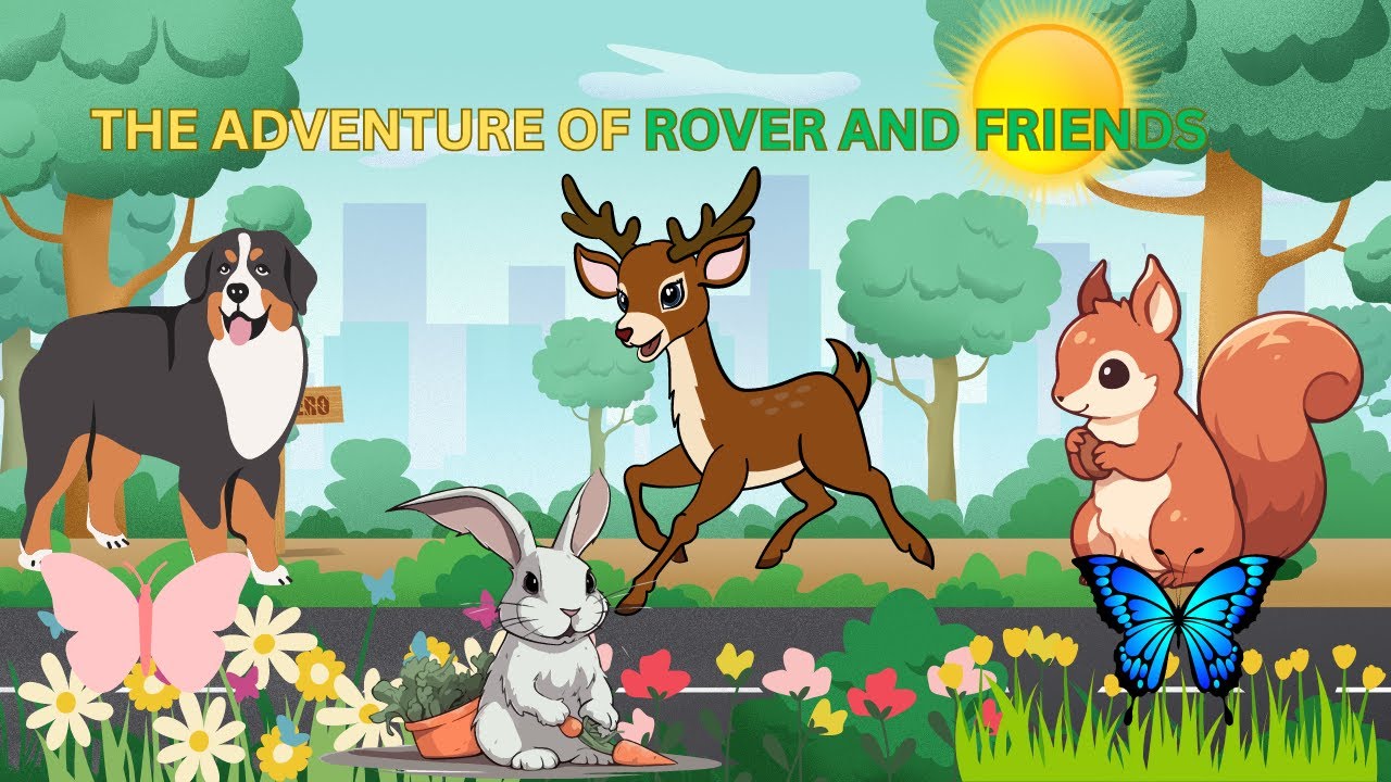 THE ADVENTURE OF ROVER AND FRIENDS | KIDS FUN VIDEOS | KIDS STORY VIDEO ...