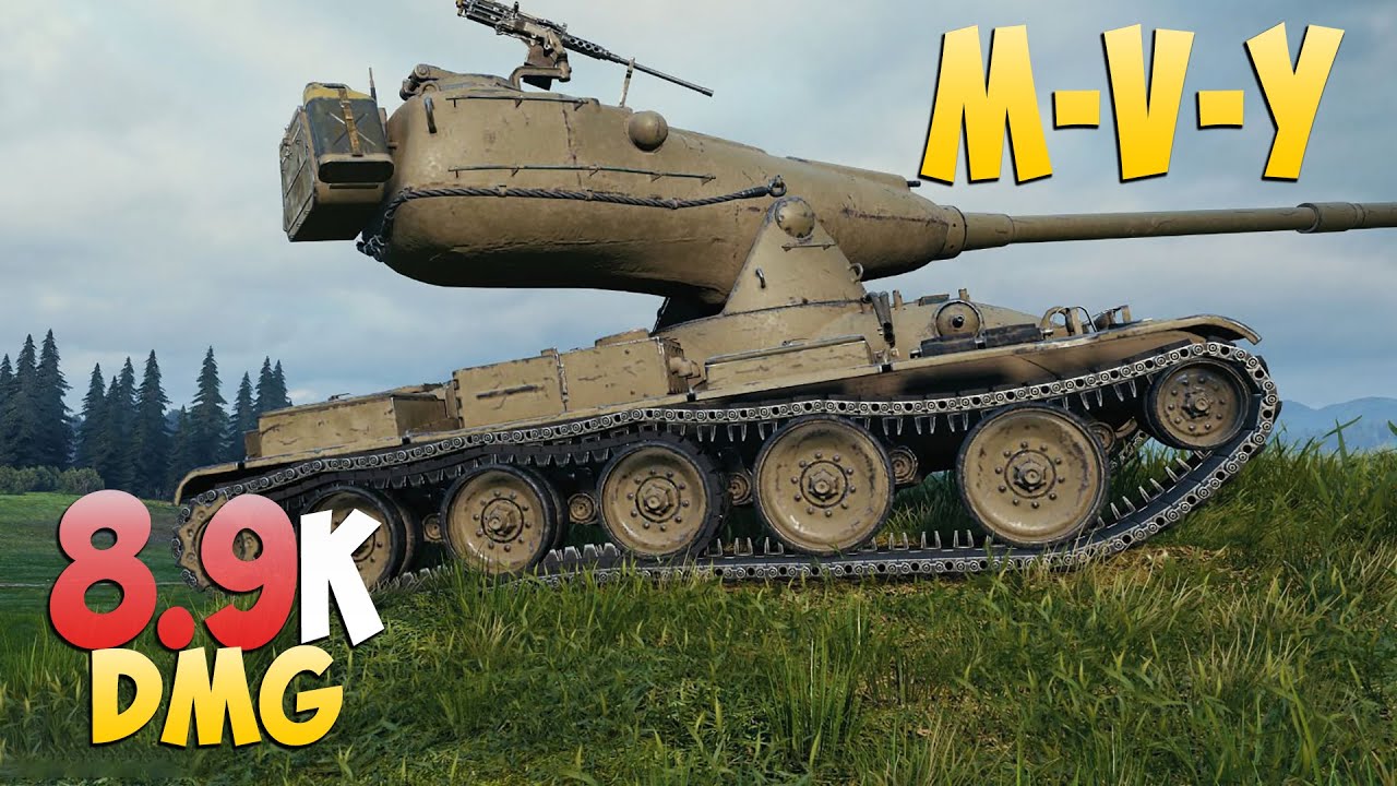 M-V-Y - 7 Kills 8.9K DMG - Flexible! - World Of Tanks - YouTube