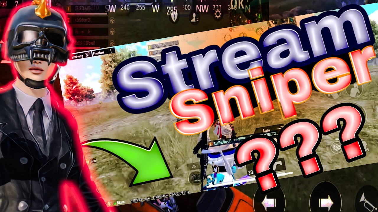Stream Sniper Is Back | Raw POV | BGMI - YouTube