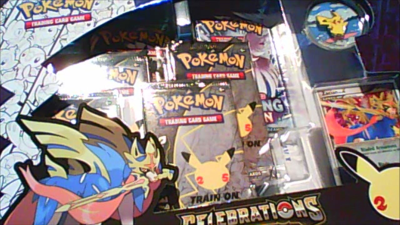 Opening A Pokémon Celebrations Deluxe Pin Collection Box - YouTube