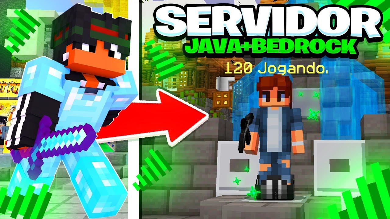 NOVO SERVIDOR de MINECRAFT 1.21 - SKYBLOCK ONLINE para MINECRAFT JAVA e BEDROCK - YouTube