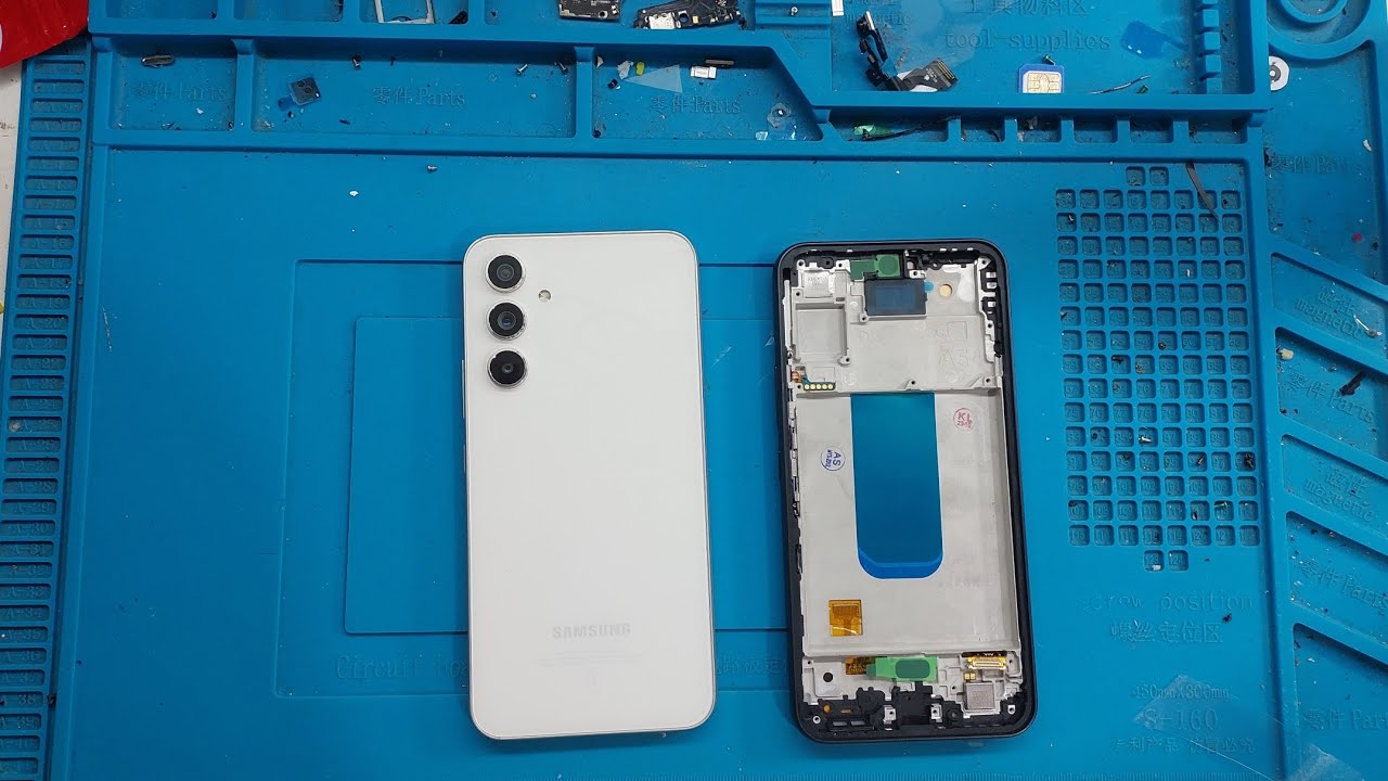 Como trocar o Display do Samsung Galaxy A54 5g 👆 - YouTube
