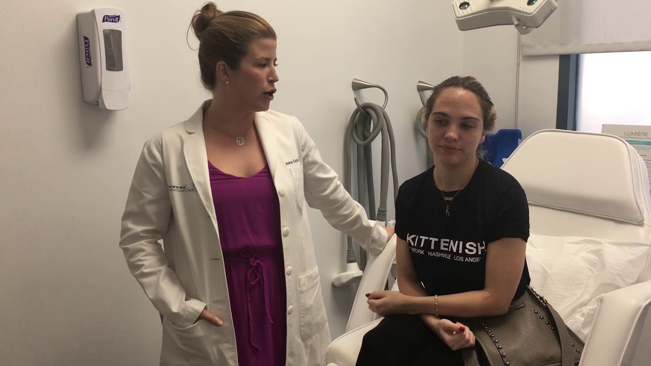 Jessica Kaylor, PA-C performs Miradry at Schweiger Dermatology Group ...