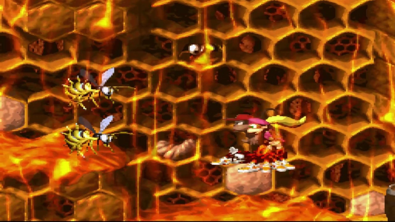 Let's Play DKC2 Part 7 - Viele Zinger, viel Honig und eine coole ...