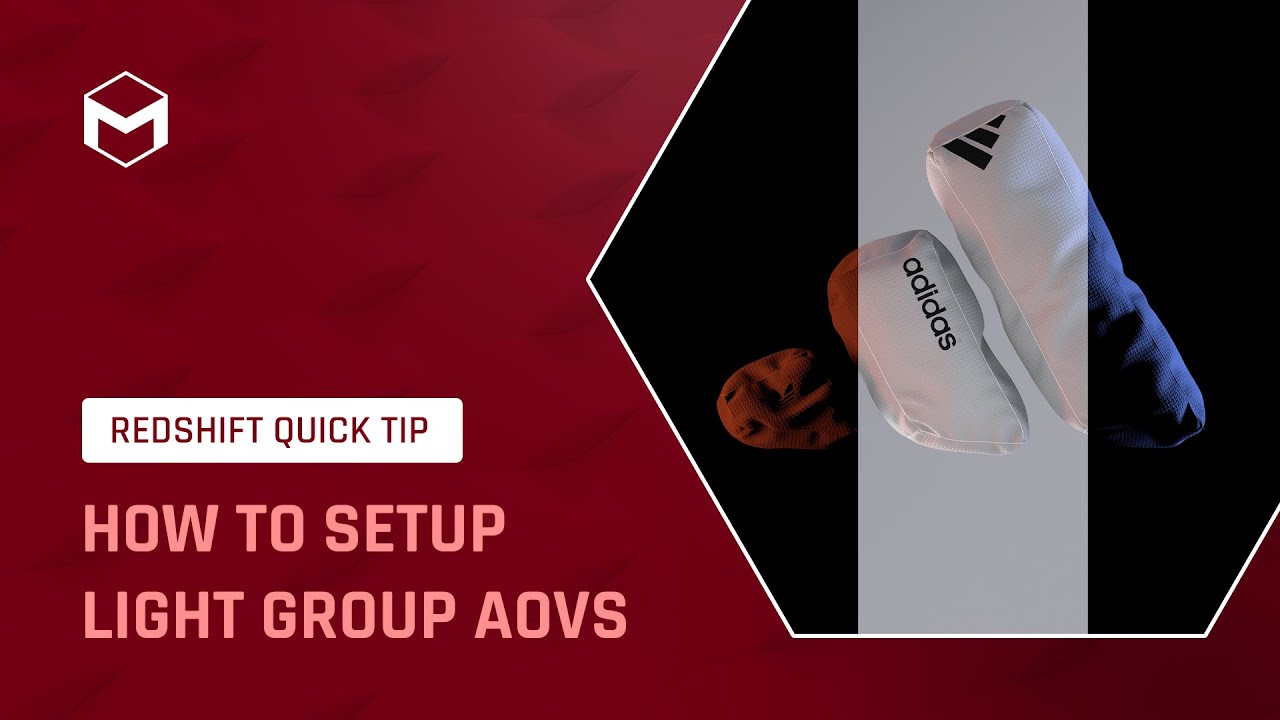#RedshiftQuickTip 20: How to setup Light Group AOVs - YouTube